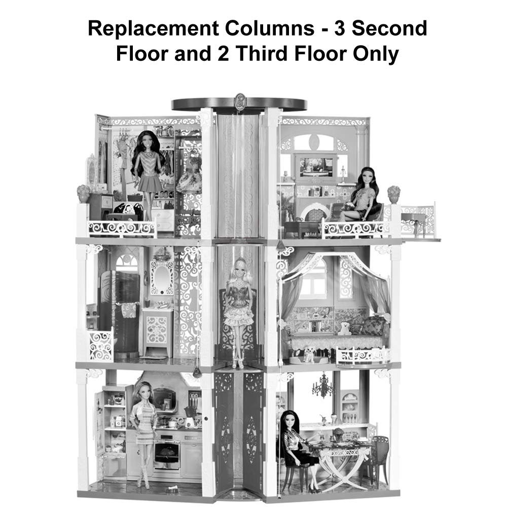 Snapklik.com : Replacement Parts For Barbie Dreamhouse - Barbie Doll ...