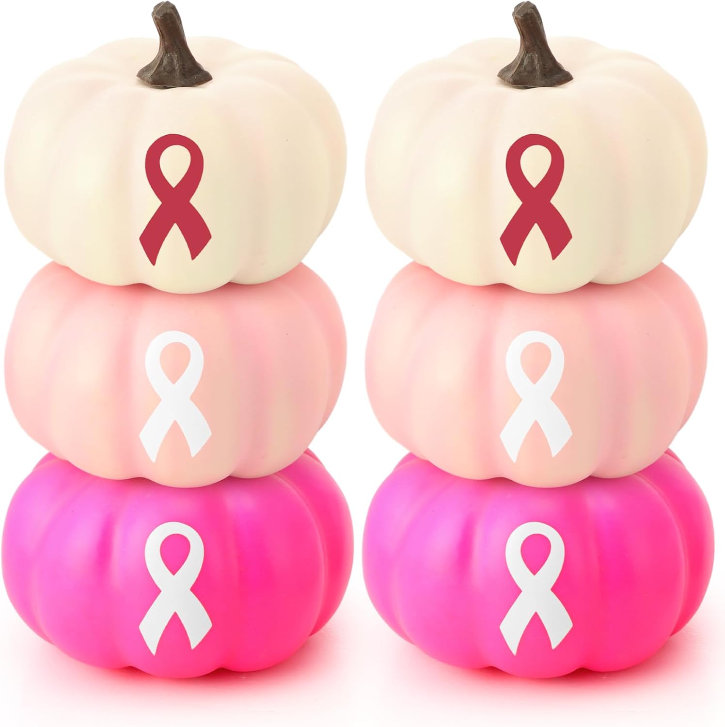 Amazon.com: Cinnvoice 6 Pcs Breast Cancer Awareness Decorations ...