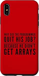 Amazon.com: iPhone XS Max Funny Computer Programmer Jokes Pun Coding Programmers Humor Case ...