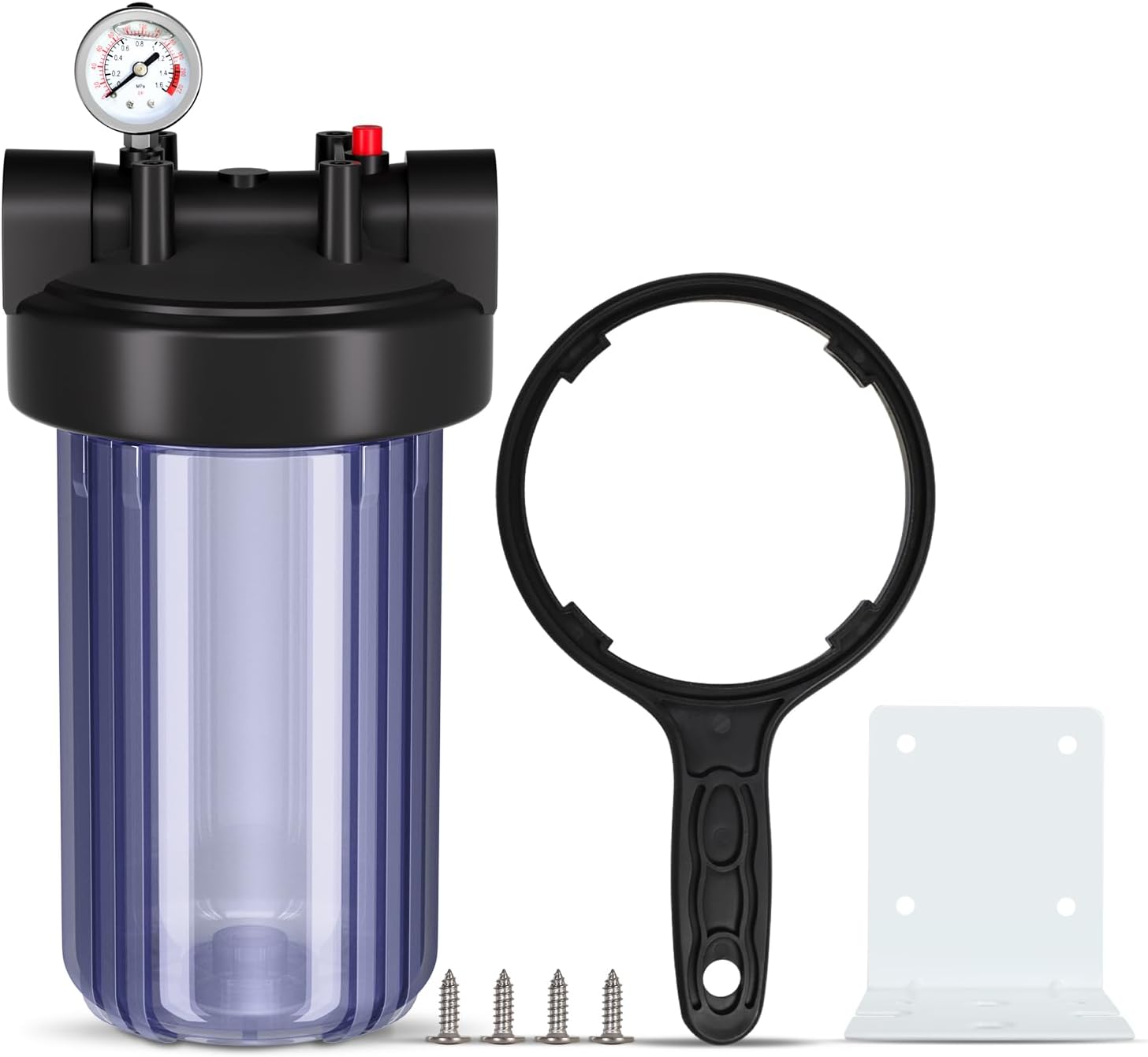 Amazon.com: Pentair OMNIFilter WH5 Filter Housing, 10" Standard Clear ...