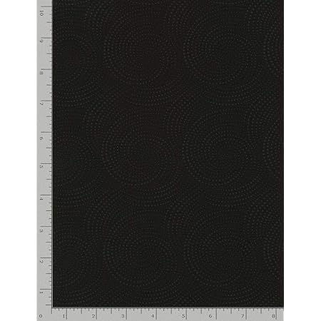 Amazon.com: Timeless Treasures Hue Black on Black Quilt Fabric Spiral ...