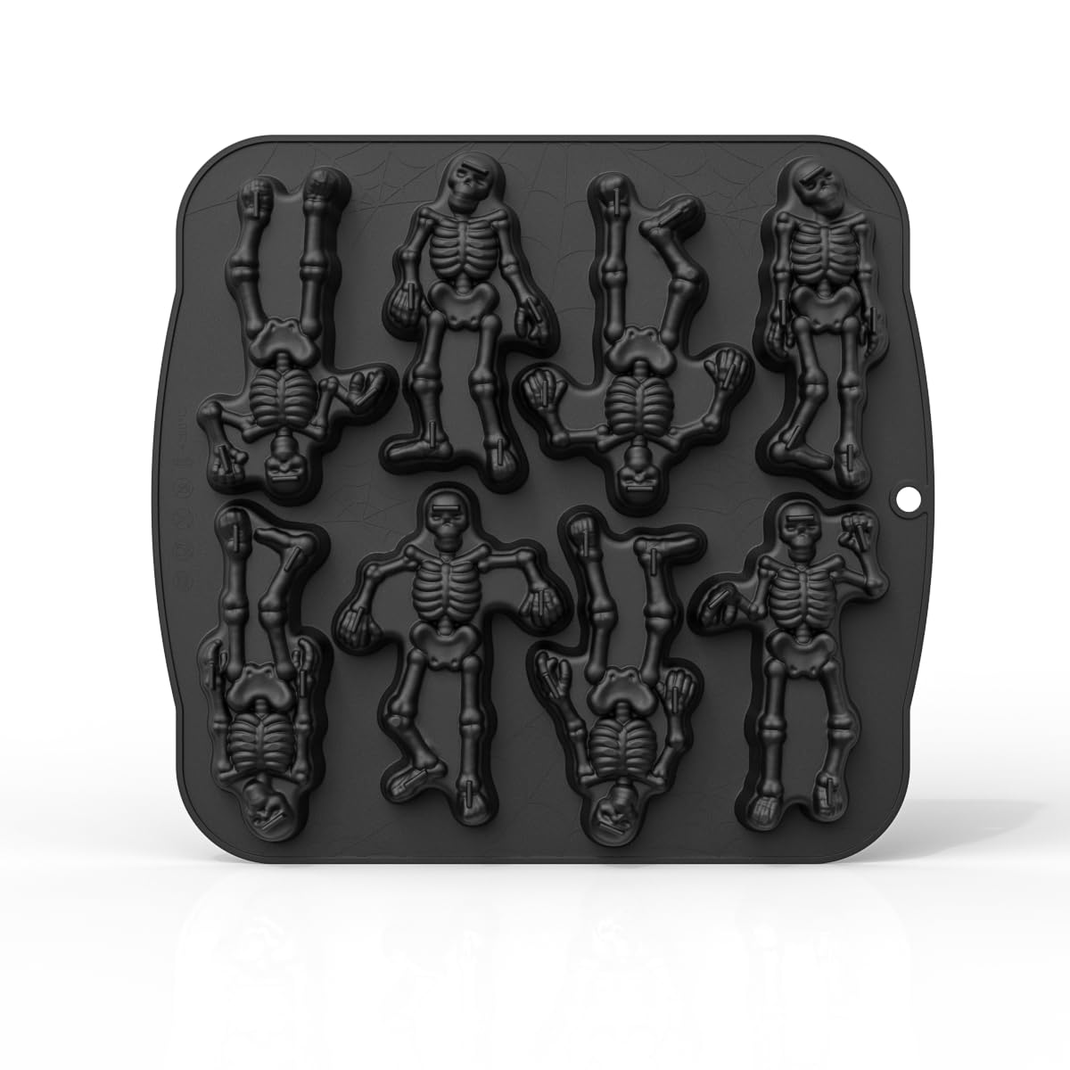 Amazon.com: FreeNFond Skull Mold, Silicone Skeleton Skull Baking Pan ...