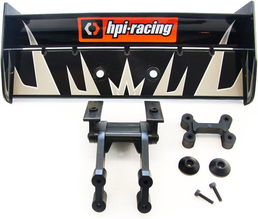 Amazon.com: HPI 1/8 Trophy Truggy 4.6 BLACK DECK WING, DECALS & REAR ...