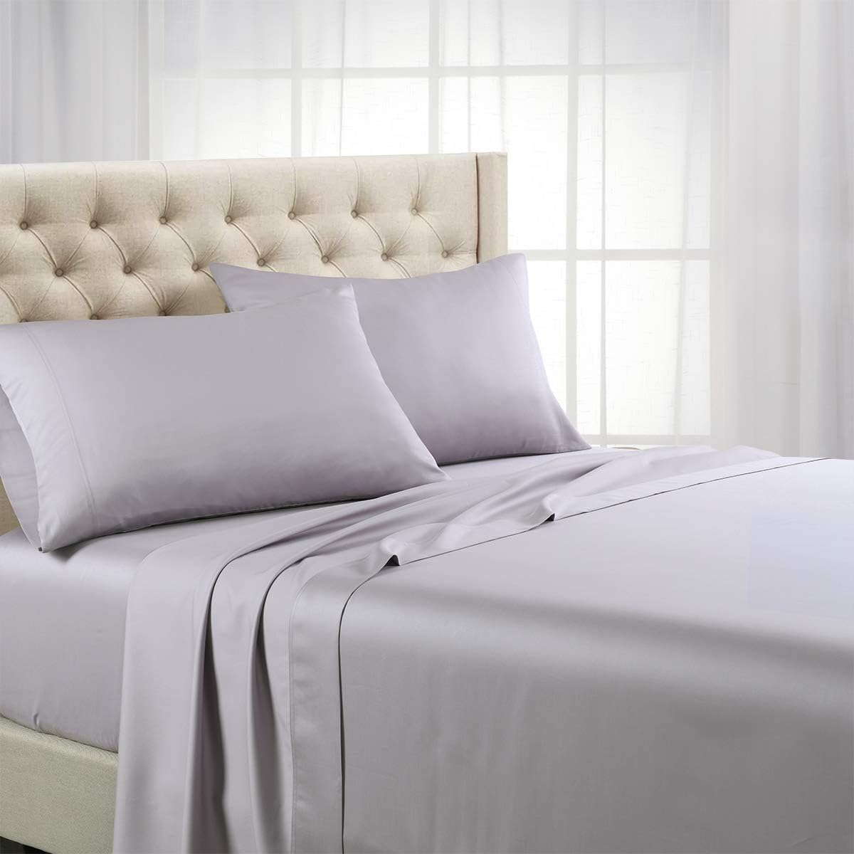 Amazon.com: Royal Hotel Bedding ABRIPEDIC Tencel Sheets, 600 Thread ...