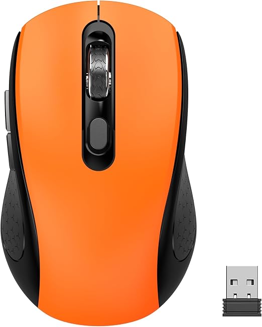 Amazon.com: Wireless Mouse With Side Buttons Suitable for Laptops PC ...