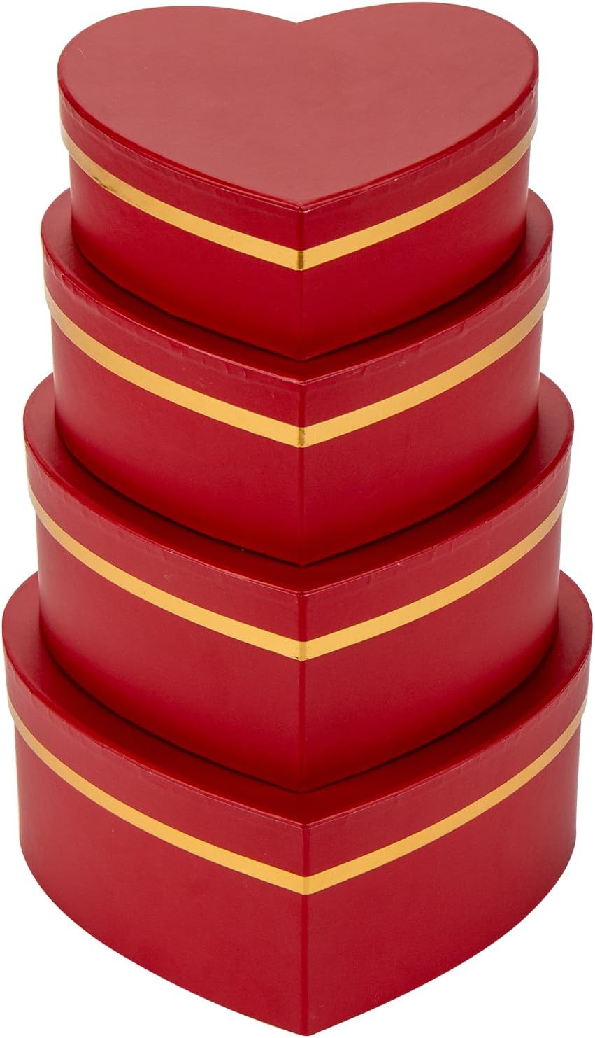 Amazon.com: Oairse Heart Boxes for Flowers Nesting Gift Boxes with Lids ...