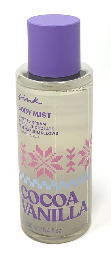 Amazon.com : Victoria's Secret PINK Cocoa Vanilla Body Mist Limited ...