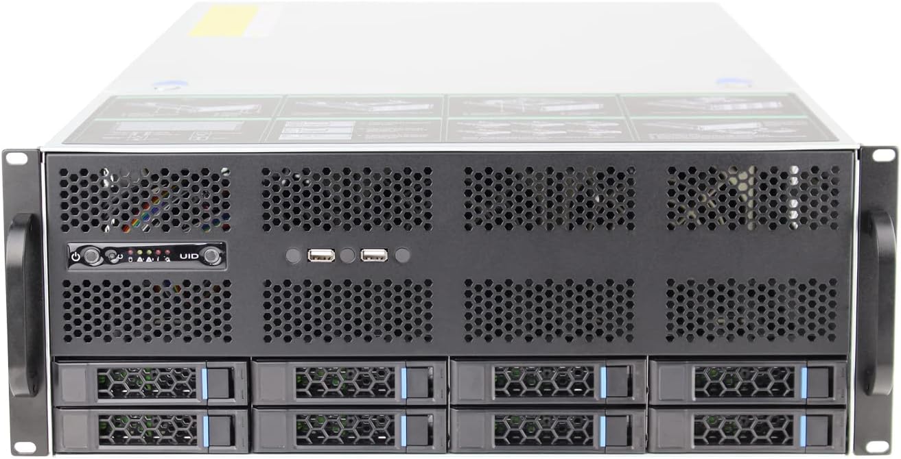 Storage Server Chassis 8-Bay Storage 4U hot swappable Server 6GB/SAS ...