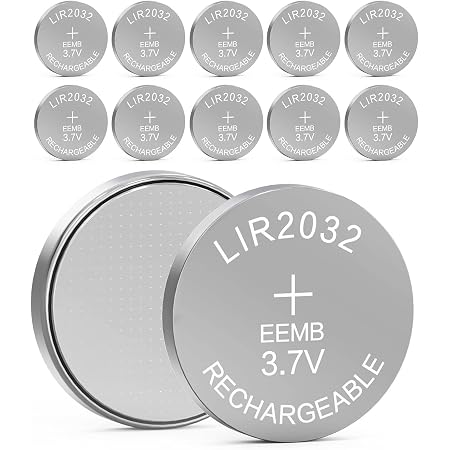 Amazon.com: Maxell ML2032 2032 Lithium Rechargeable Coin Cell 1 Battery ...