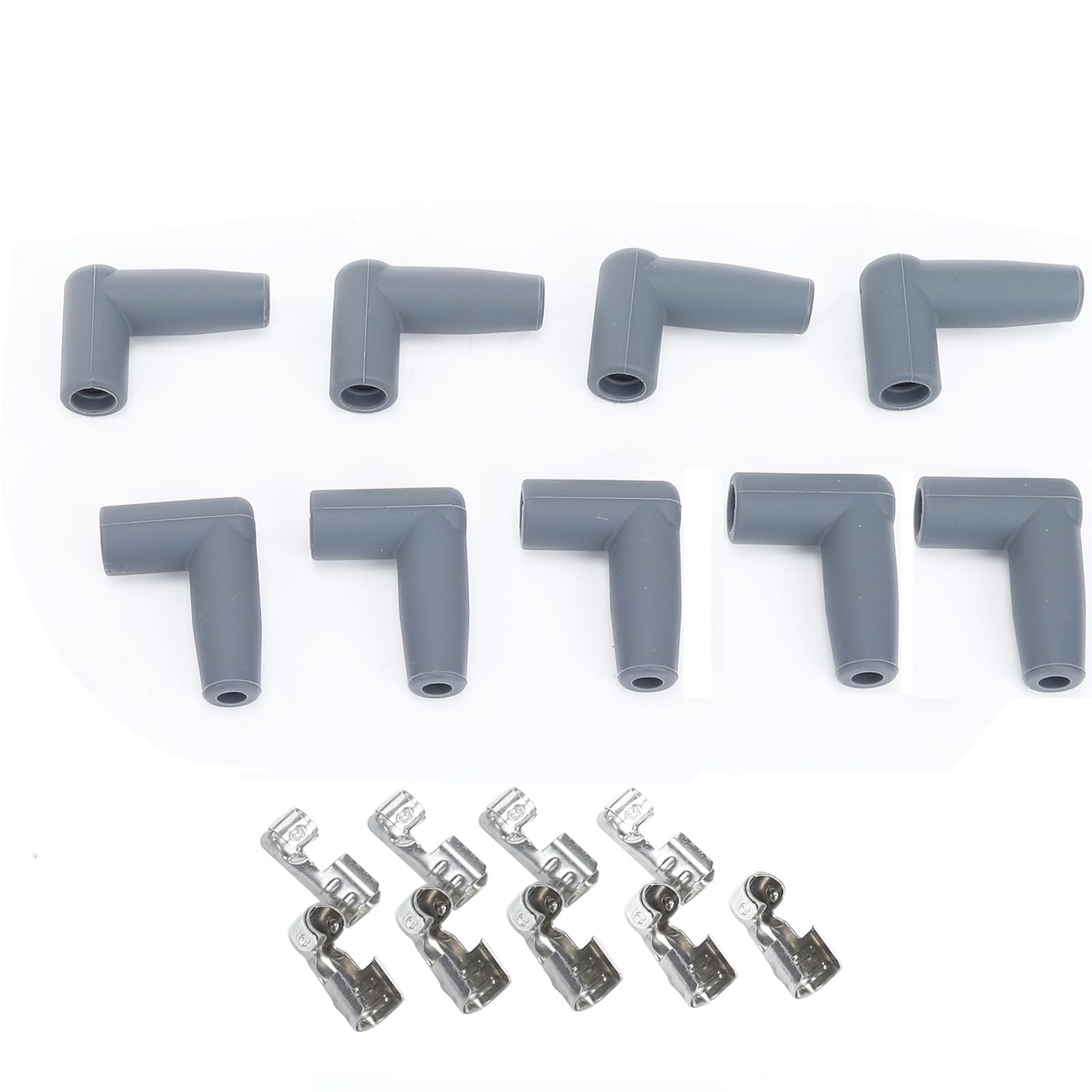 HEI Distributor Boots 8 PCS Car Terminal Kit - 90 Degree HEI ...
