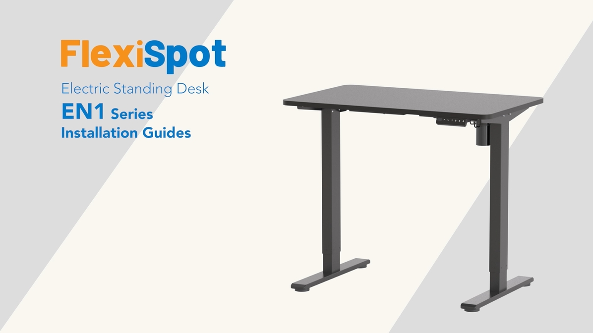 Snapklik.com : FLEXISPOT EN1 Electric Height Adjustable Standing Desk 55 X 28 Inches Whole-Piece ...