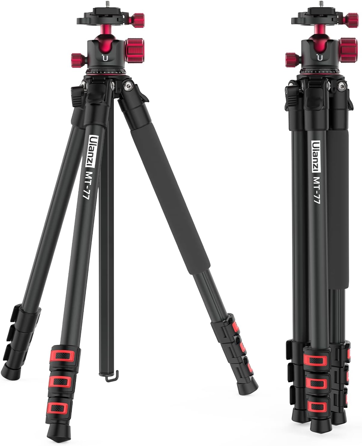 ULANZI MT-77 Ombra Upgraded Professional Camera Tripod, 65" Aluminum ...