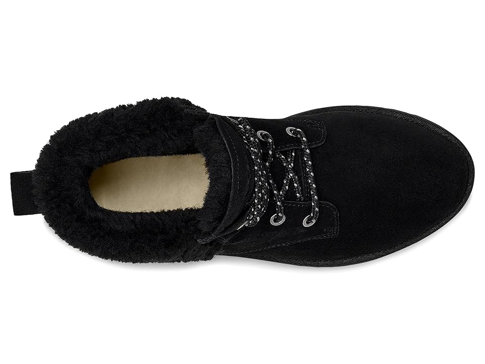 Ugg Romely Heritage Lace (Black) Women's Shoes International Shipping