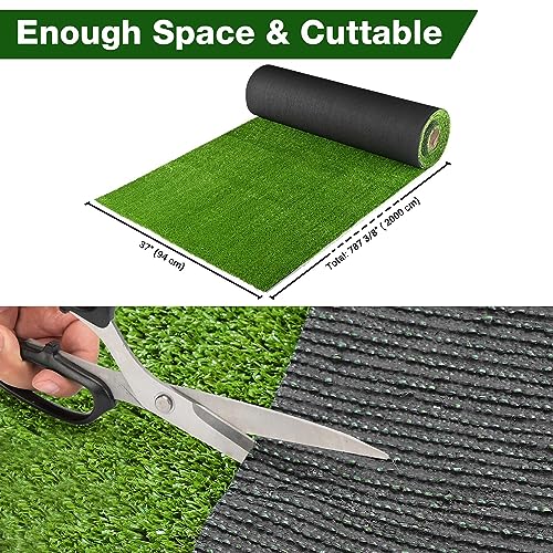 Snapklik.com : Artificial Grass Turf Roll 65x3 Large Backyard Faux ...