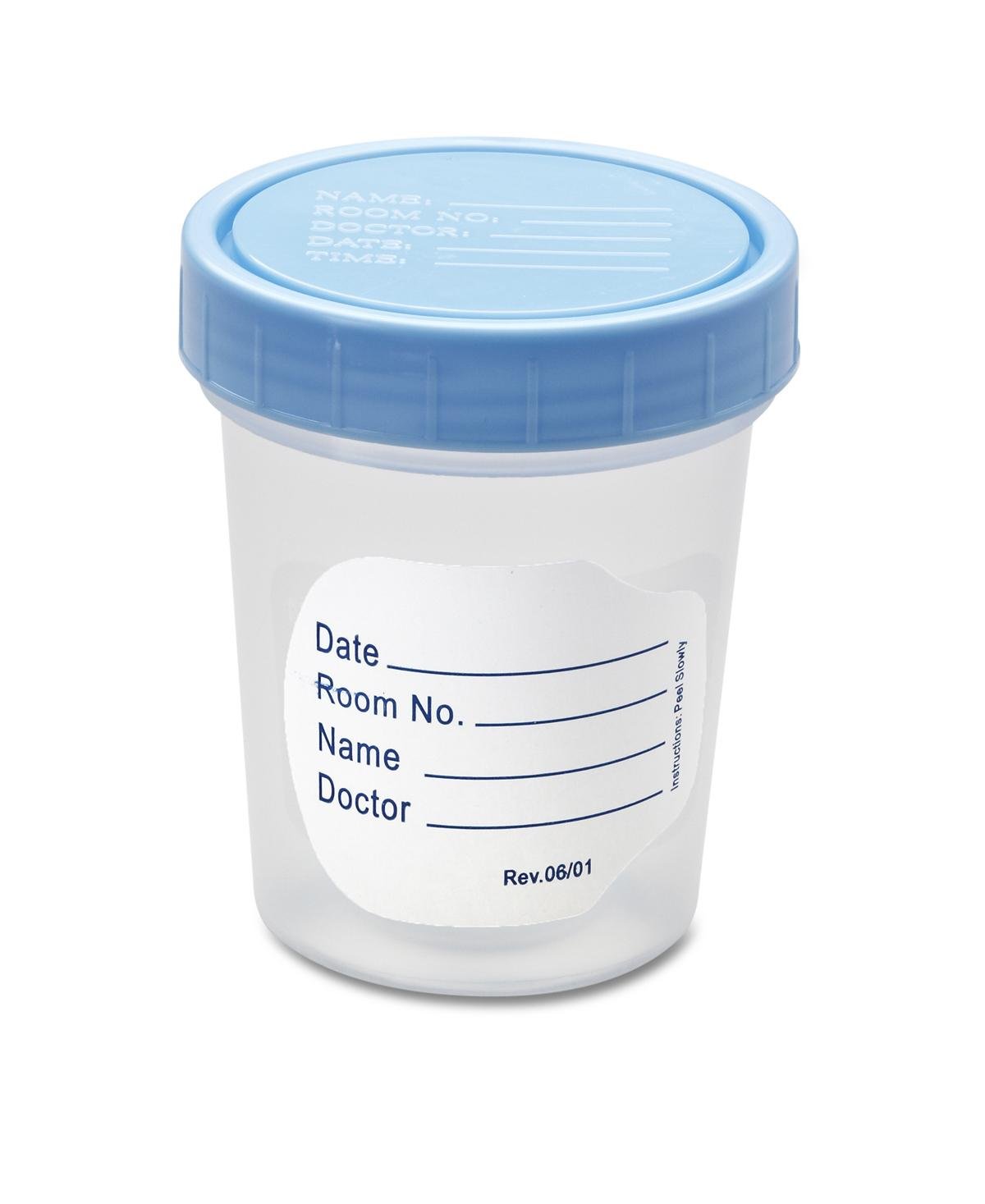 Amazon.com: Medline Basic Specimen Container, Polypropylene, Non ...