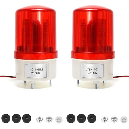 Amazon.com: ECO Safety Lights B2L120 110V 120V AC LED Non-Flashing ...