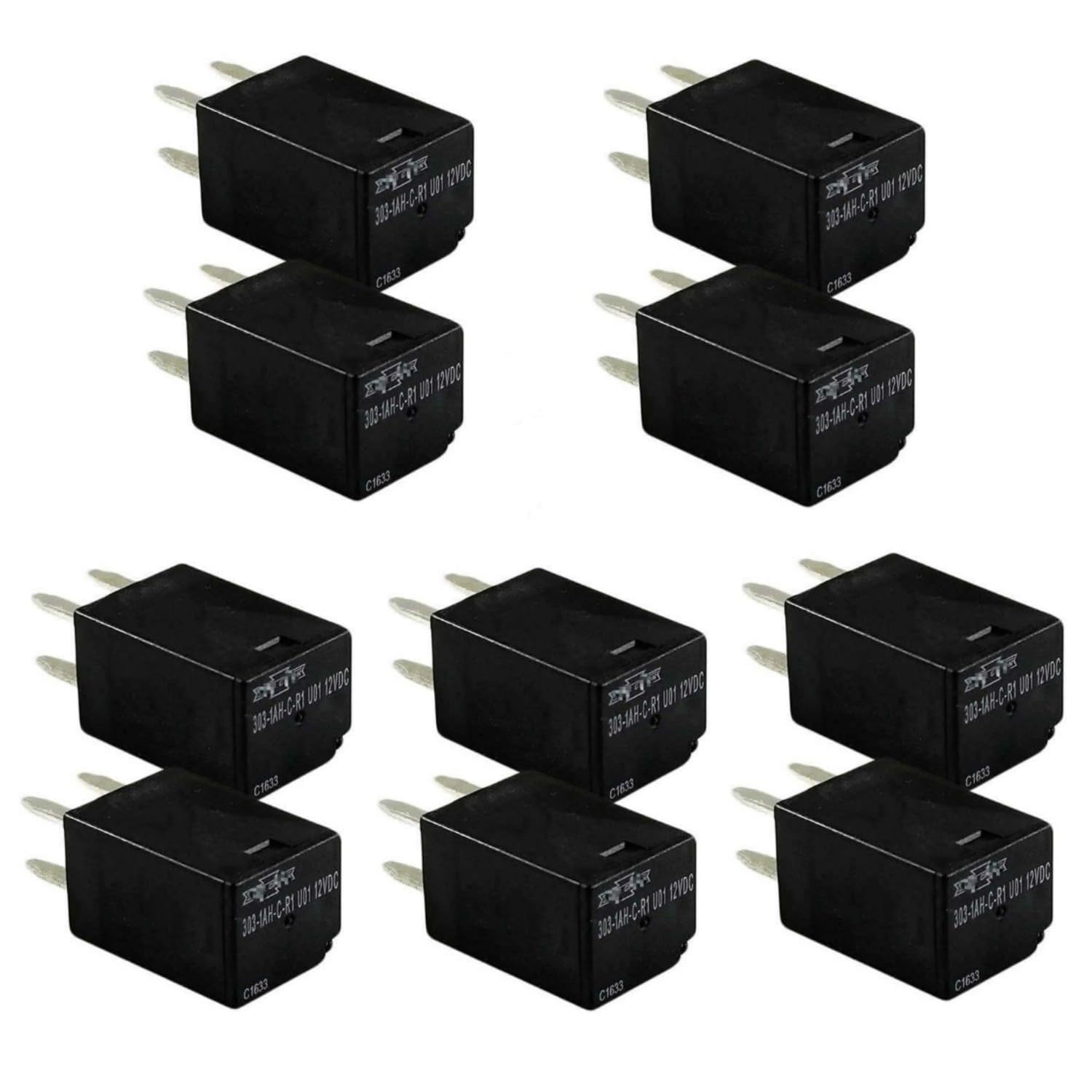 Amazon.com: (10 Pack) General Purpose Relays 303-1AH-C-R1-U01-12VDC ...