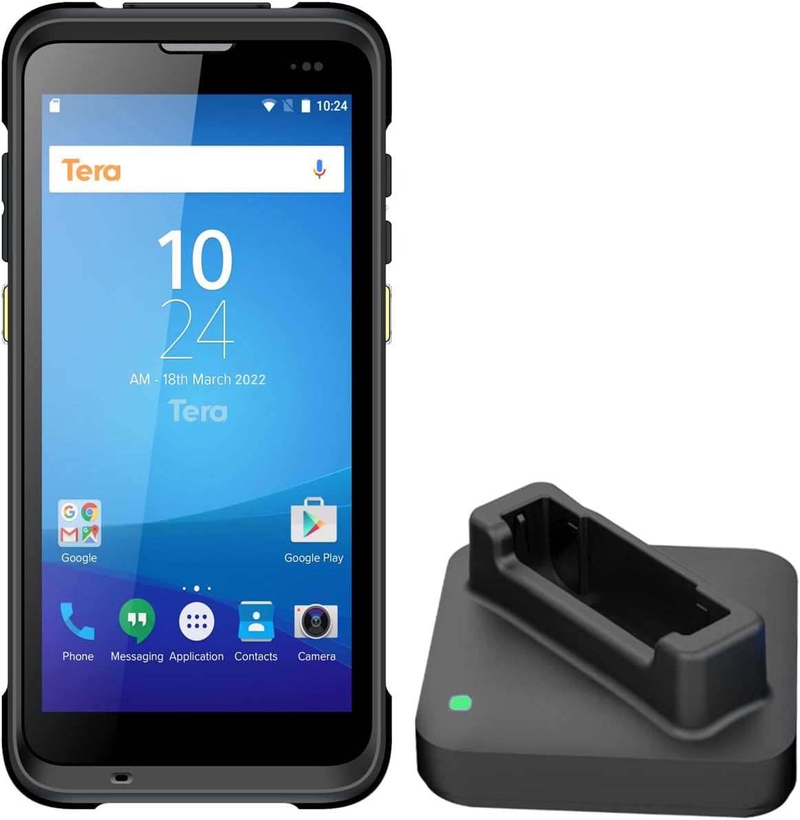 Tera Android Barcode Scanner Bluetooth: with Charging Cradle Qualcomm ...