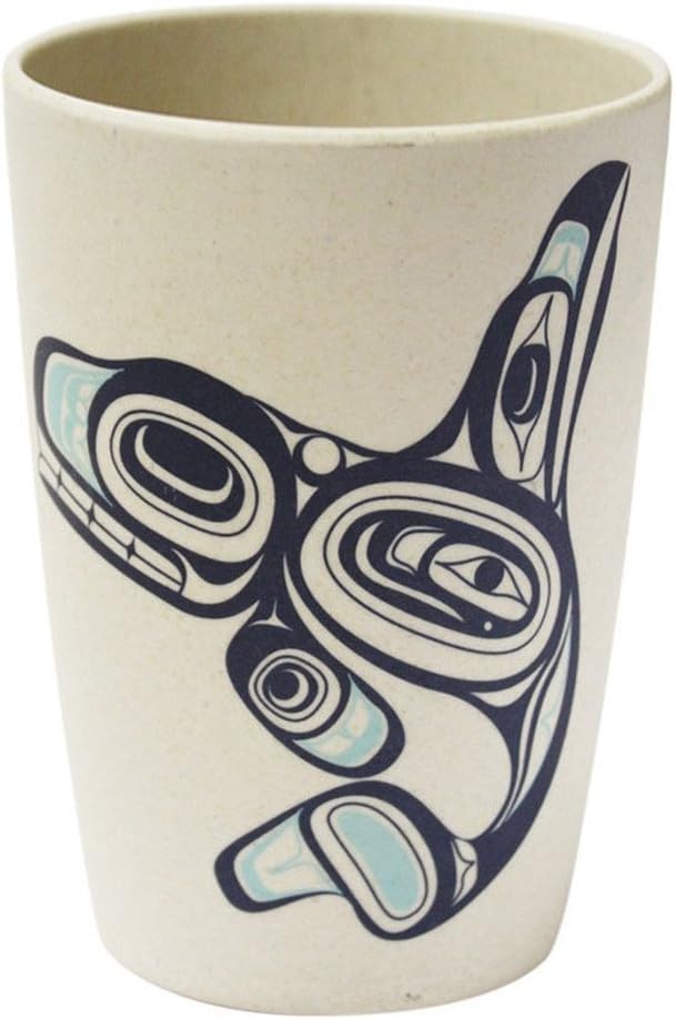 Amazon.com | Native Northwest Bamboo Whale Cup: Coffee Cups & Mugs