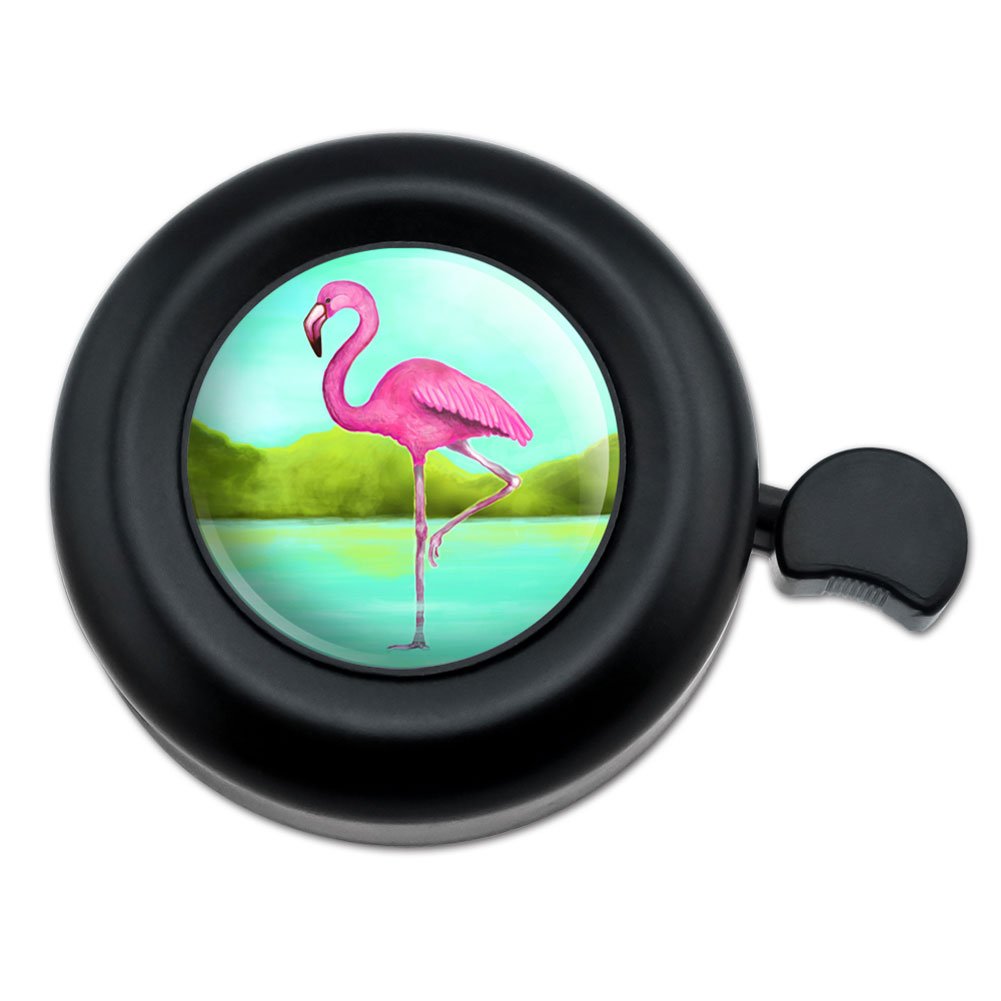 Amazon.com : GRAPHICS & MORE Flamingo Bicycle Handlebar Bike Bell ...