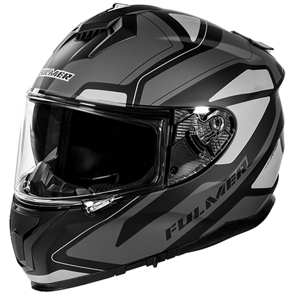 Fulmer Full Face Fulmer Helmet Af 655 DOT Black Face Shield Earpiece