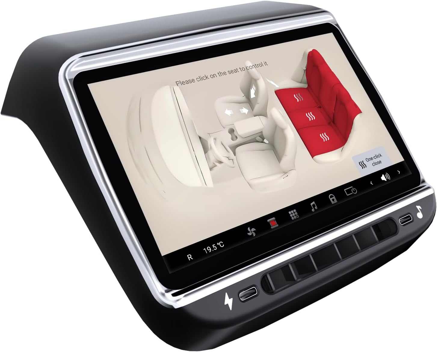 Amazon.com: 7.2 inch Rear Display Screen for Tesla Model 3 2017-2023 ...