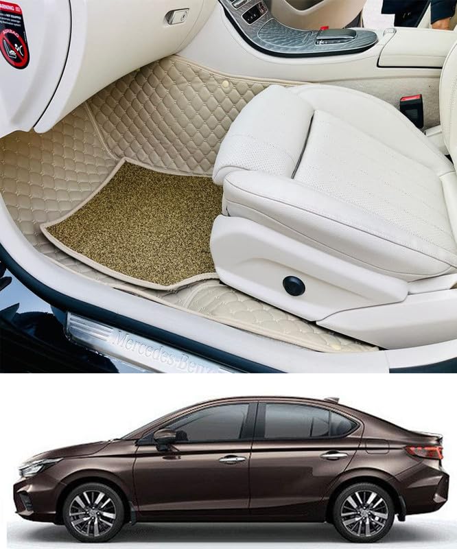 Car Foot Mats/Floor Mats Compatible with Audi A6 Model: (2018-2020 ...