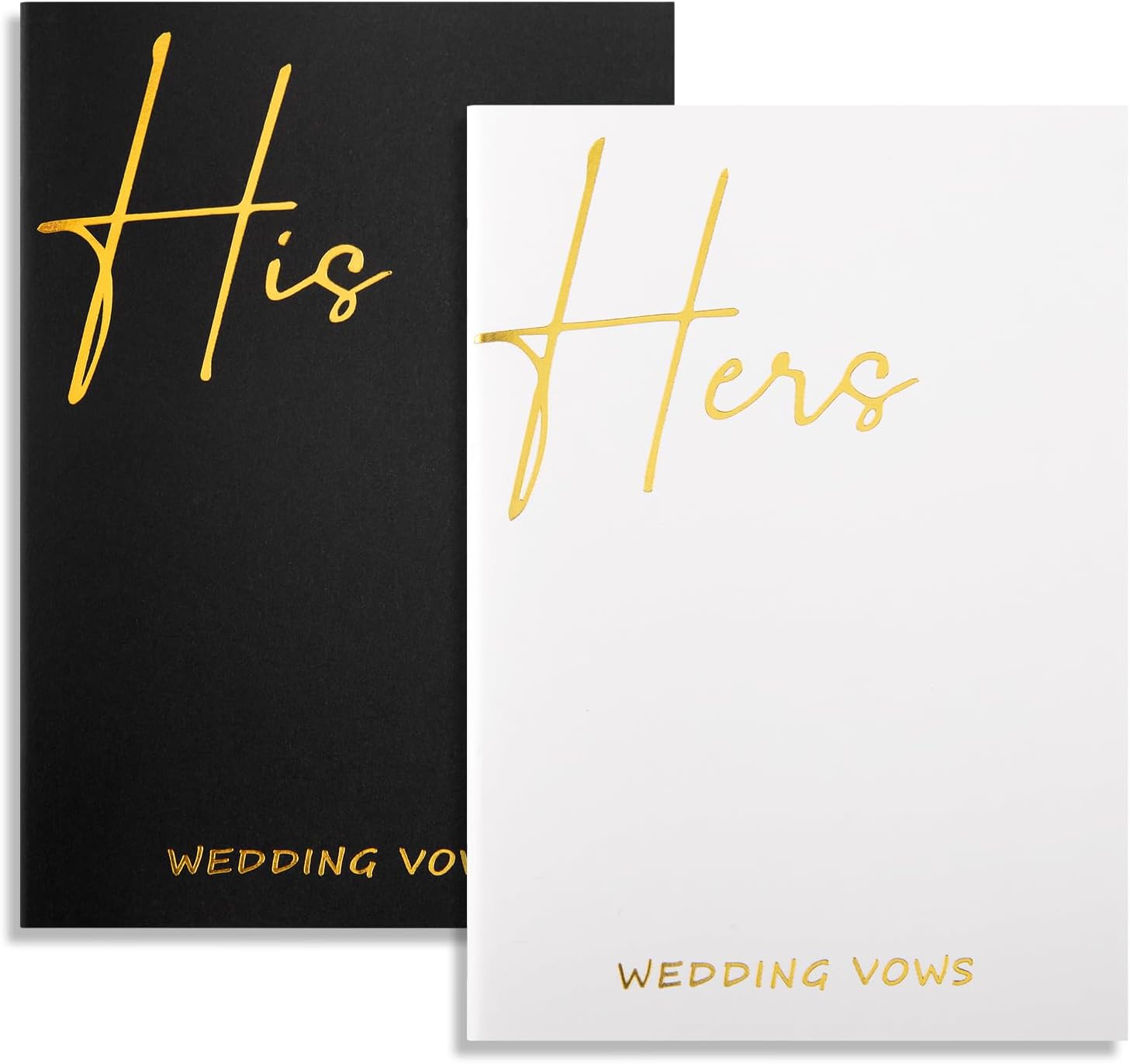 Amazon.com: vow books his and hers - vow books for you wedding and ...