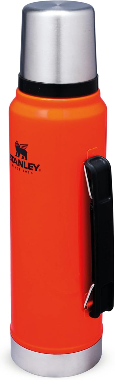 Stanley Classic Legendary Thermos Flask 1L - Keeps Hot or Cold For 24 ...