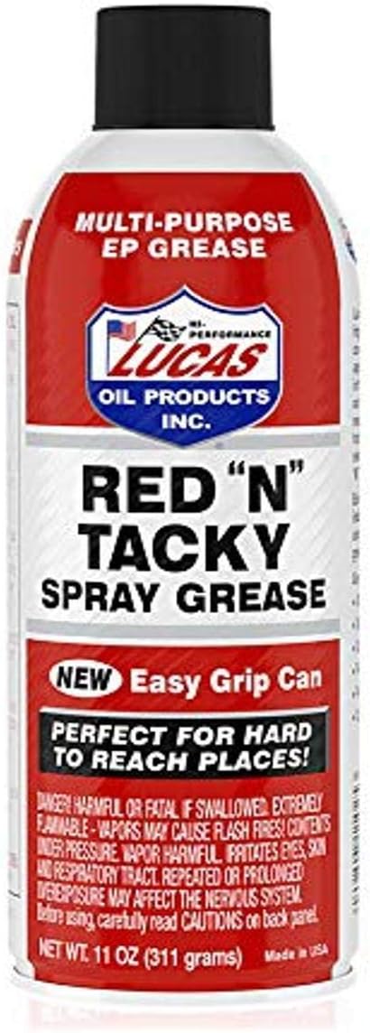 Lucas Oil LUC11025 Red N Tacky Grease Aerosol, 11 Ounces : Amazon.ca ...