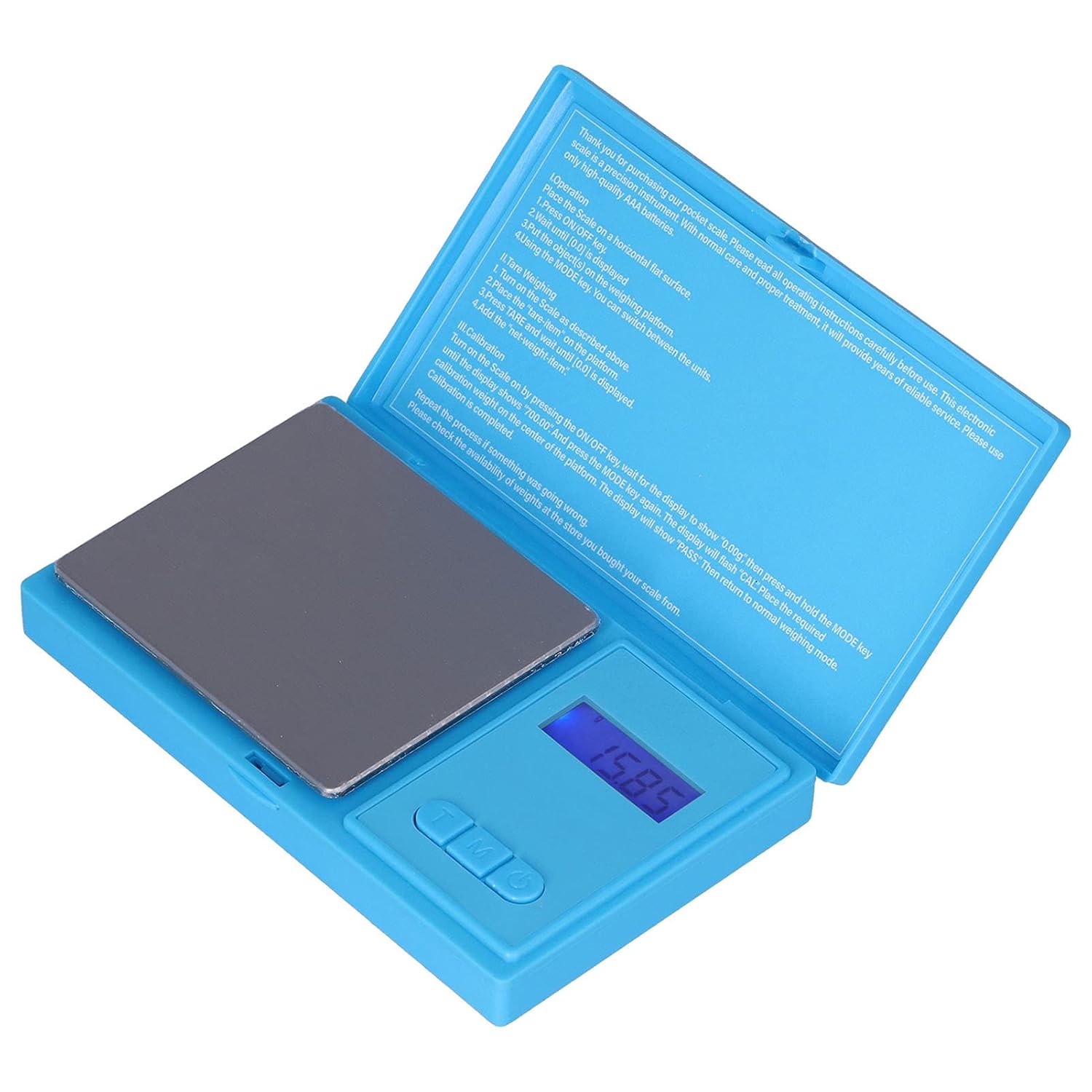 Amazon.com: Pocket Scale, 7 Weight Modes Digital Scale Large Digits ...