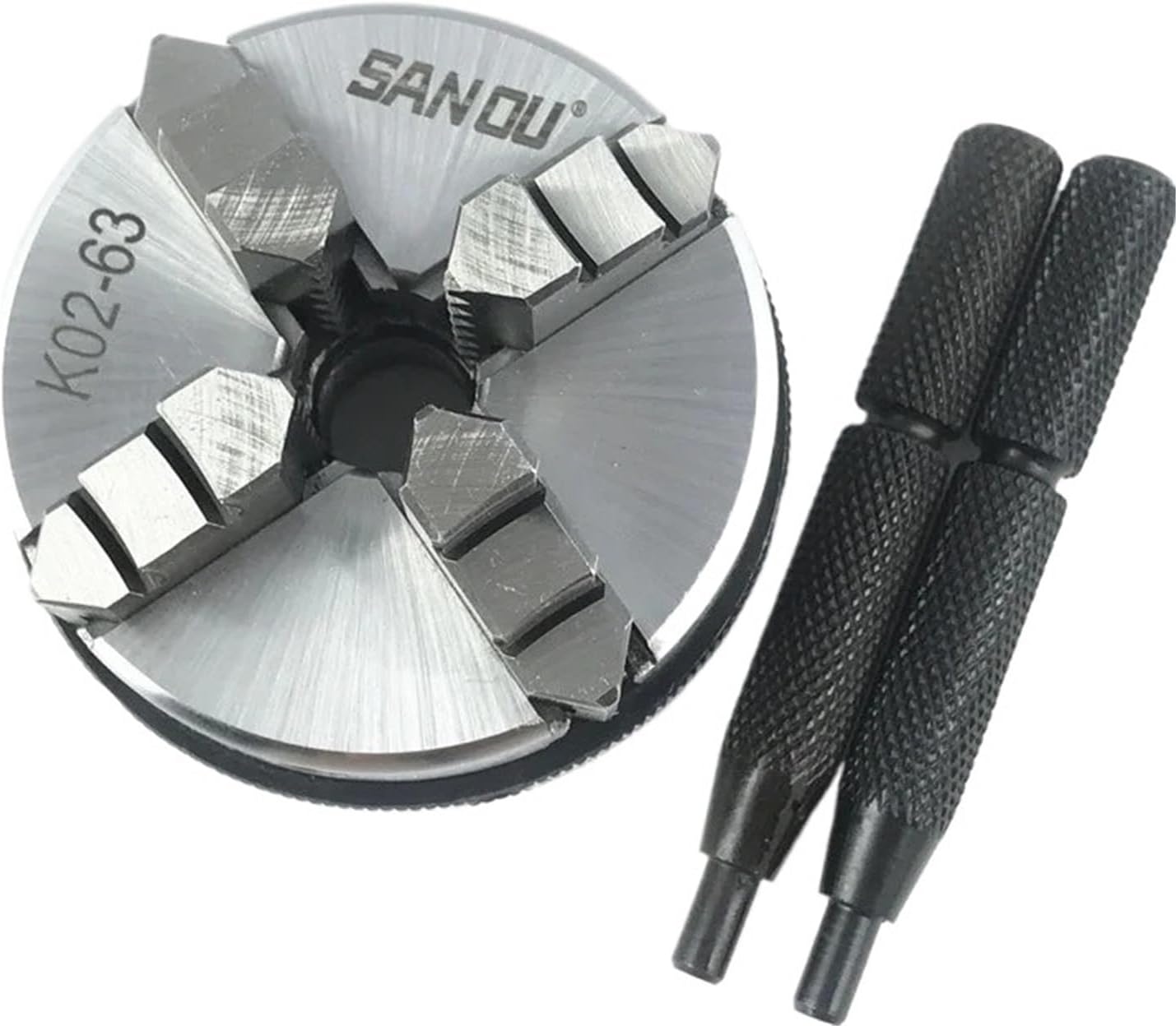 Mini Lathe Chuck 63mm Sanou Jaw 4 Jaw Mini Wood Lathe Chuck K02-63 ...