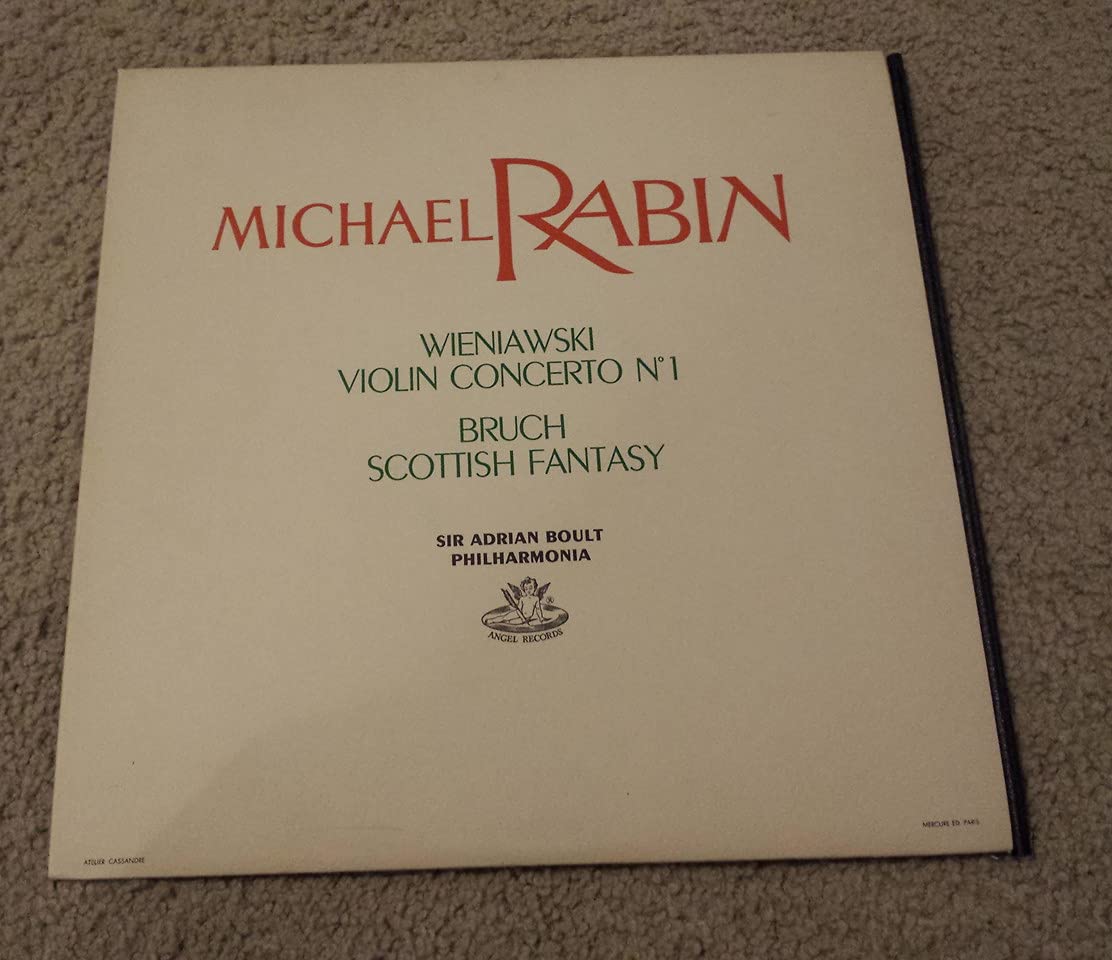 Michael Rabin - Michael Rabin - Wieniawski: Violin Concerto No.1 ...