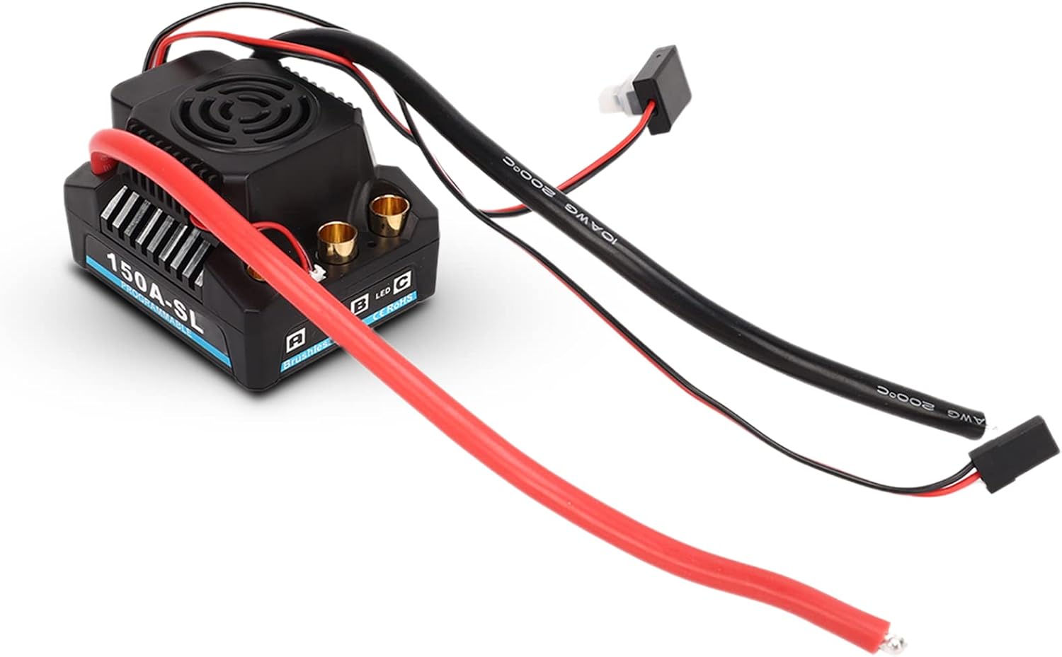 Amazon.com: Gugxiom Car Brushless Esc, 150A Waterproof Dustproof ...