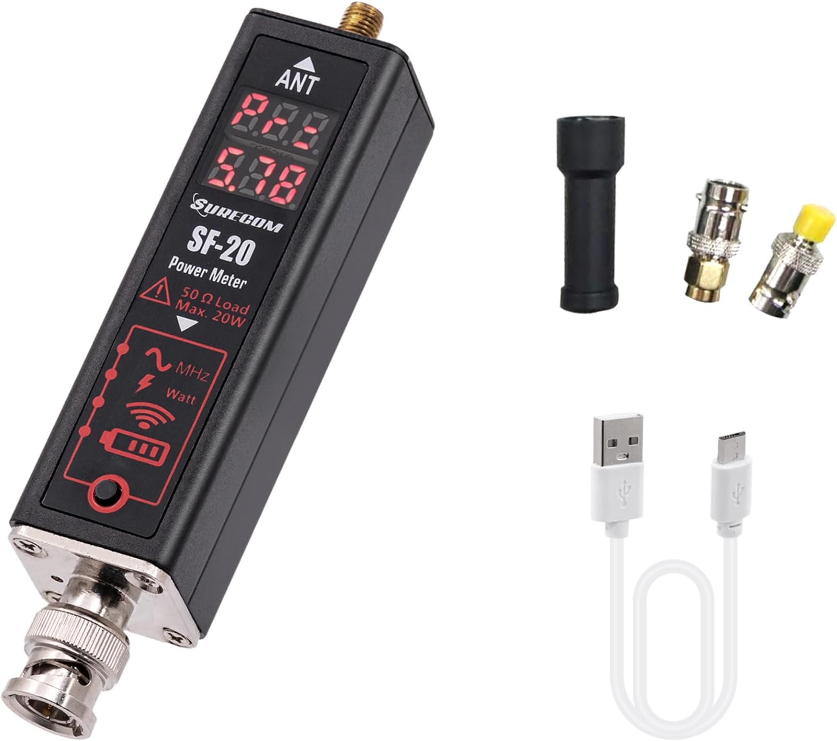 Amazon.com: Surecom SF401 Plus 27Mhz-3000Mhz Radio Portable Frequency ...