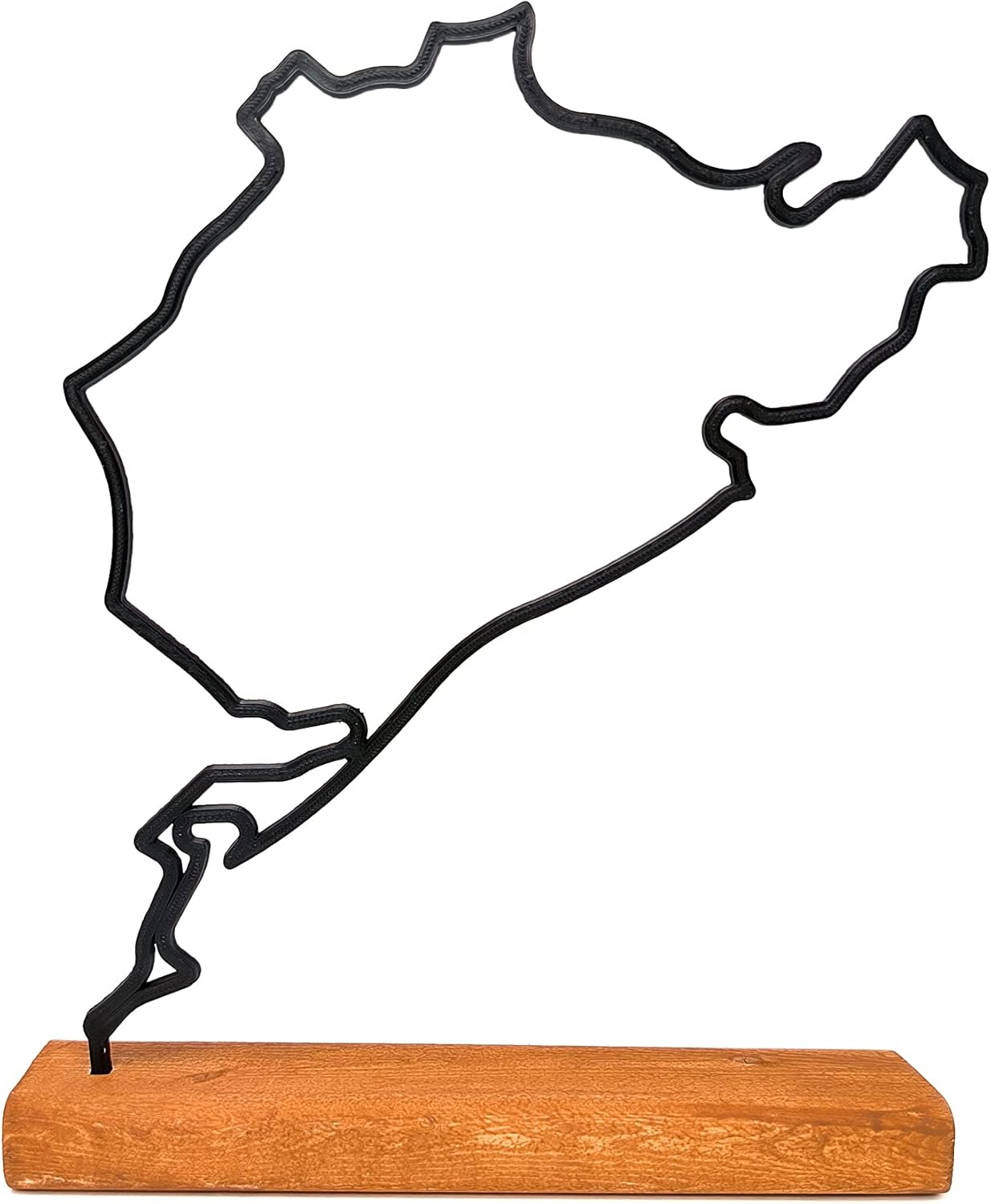 Amazon.com: F1 Track Model - Formula 1 Track Statue on Wooden Base ...