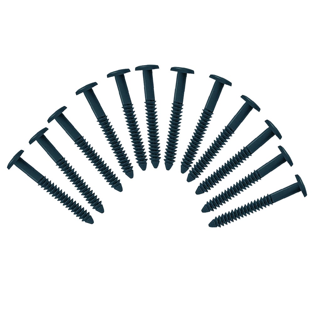 Amazon.com: Pack of 12 Vinyl Shutter Fastener Spike Loks for Installing ...