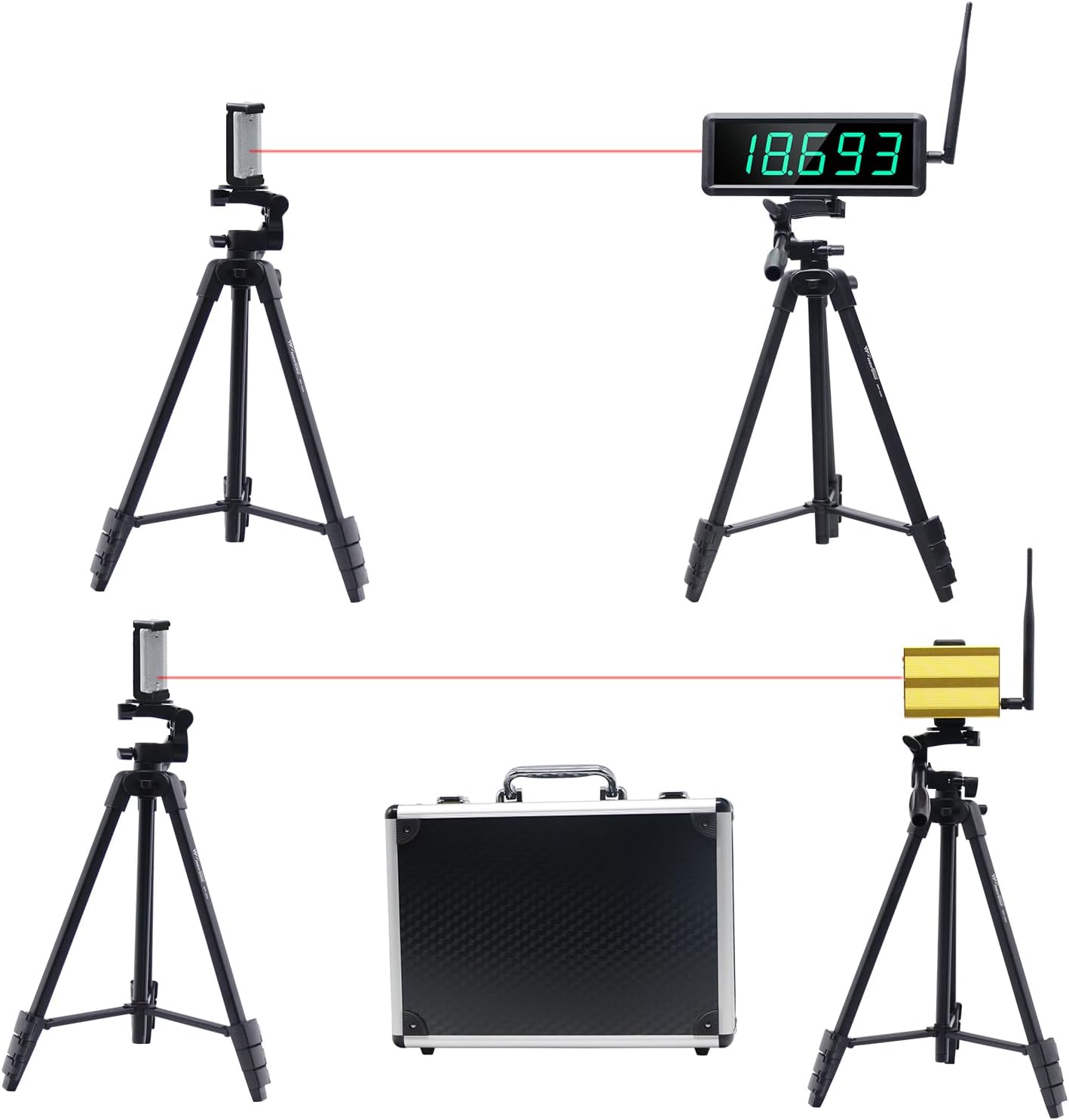 Amazon.com: YZ Laser Timer for Sprints, Laser Sprint Timer System, Race ...