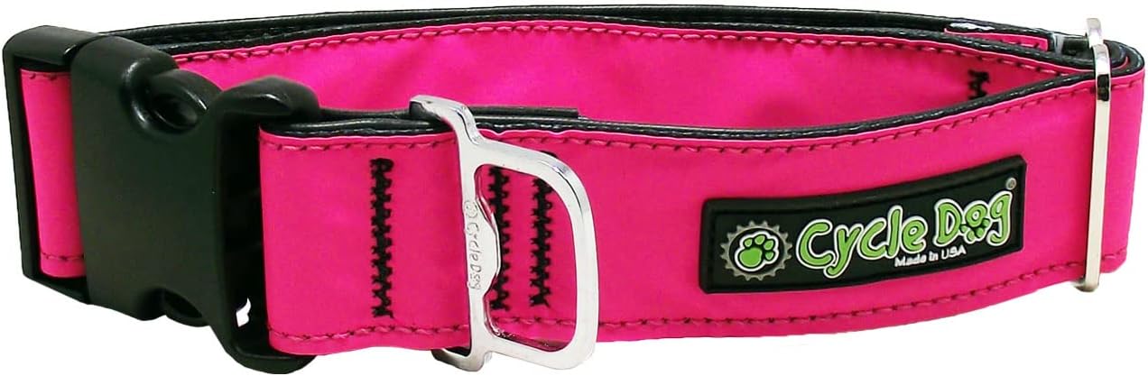 Amazon.com : Cycle Dog Bottle Opener Recycled Dog Collar, Silver Max ...