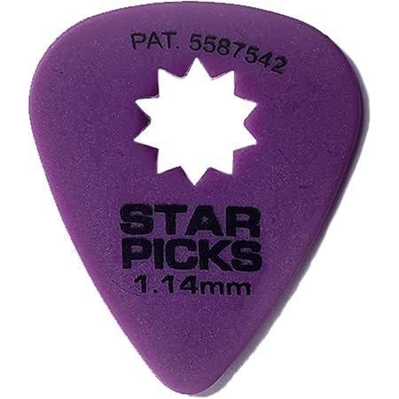 Amazon.com: Cleartone Star Picks 72 Piece Variety Pack : Musical ...