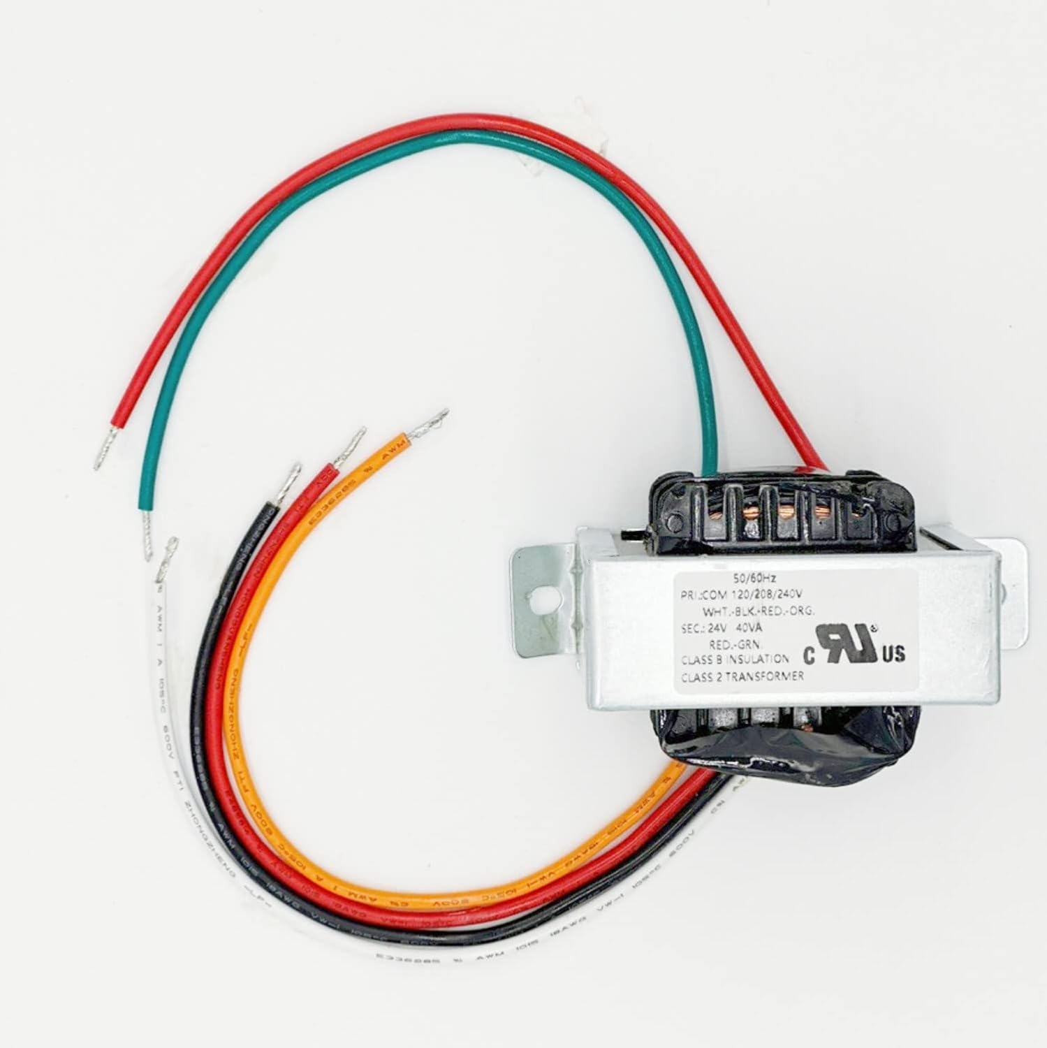 Control Transformer 40VA, HVAC Furnace Multi Tap, Primary 120, 208 ...