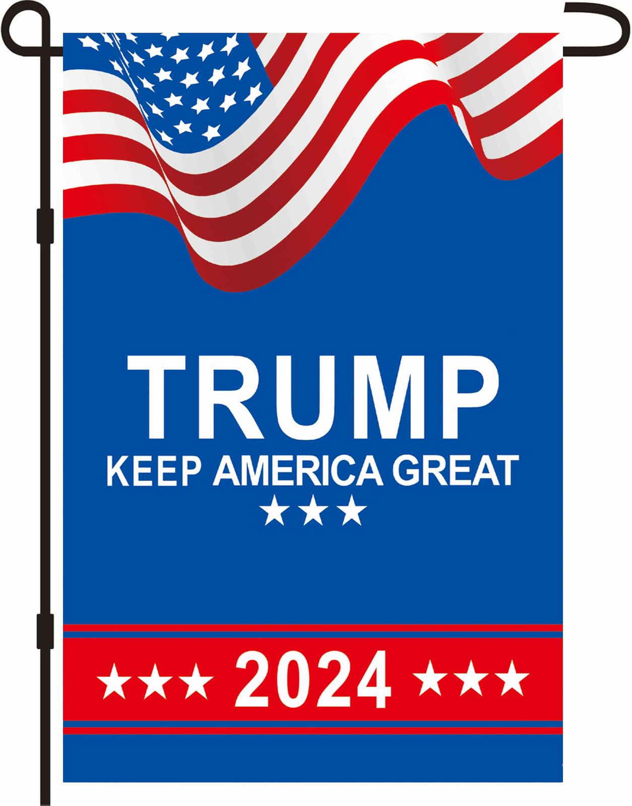 Snapklik.com : Donald Trump 2024 Garden Flag - 12X18 Inch Double Sided ...