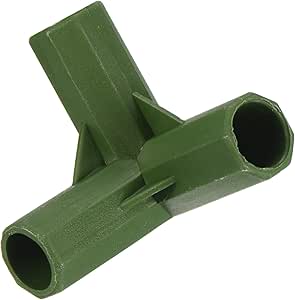 Amazon.com : MECCANIXITY Gardening Frame Connector 11mm Plastic Elbow 3 ...