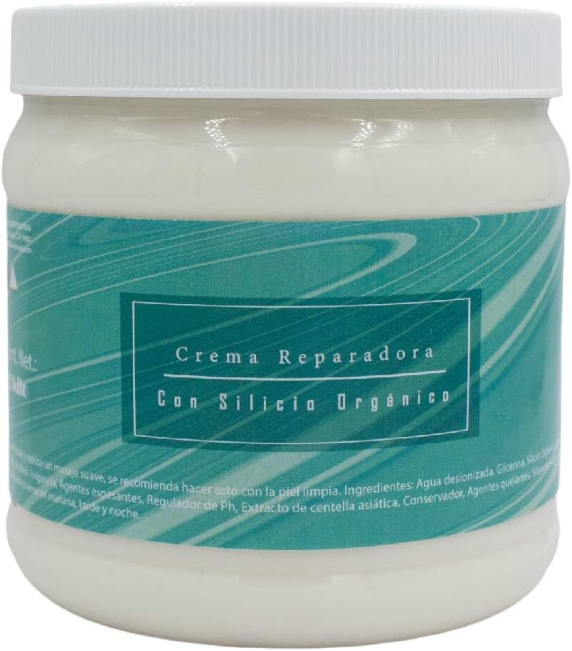 Crema Reparadora Con Silicio Orgánico (1 kilo) : Amazon.com.mx: Belleza
