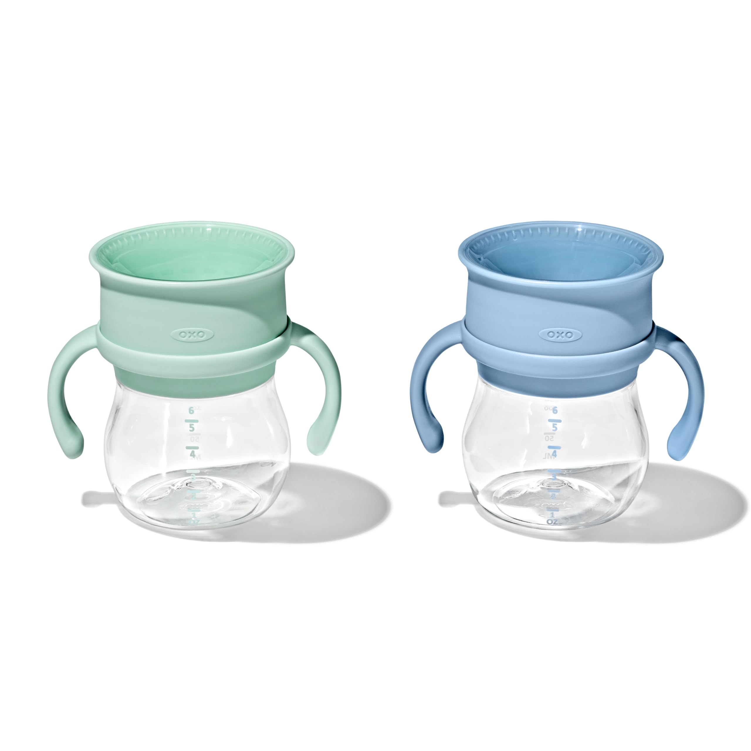 Amazon.com : OXO Tot Transitions 360 Cup 6 oz. with Handles - Opal and ...