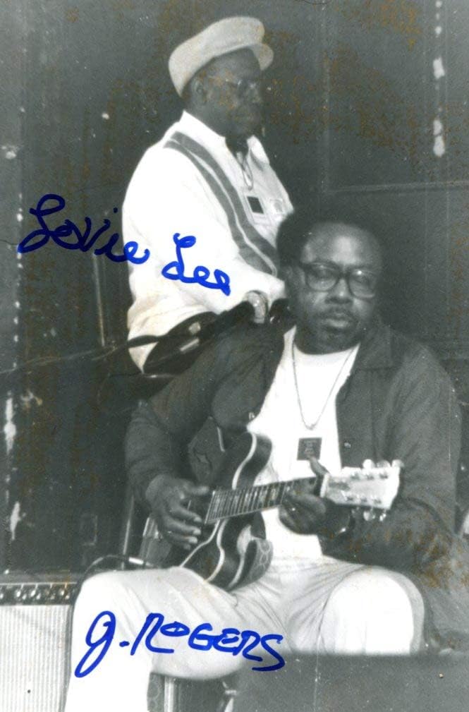 Amazon.com: Lovie Lee (+) & Jimmy Rogers (+) BLUES SINGER autographs ...