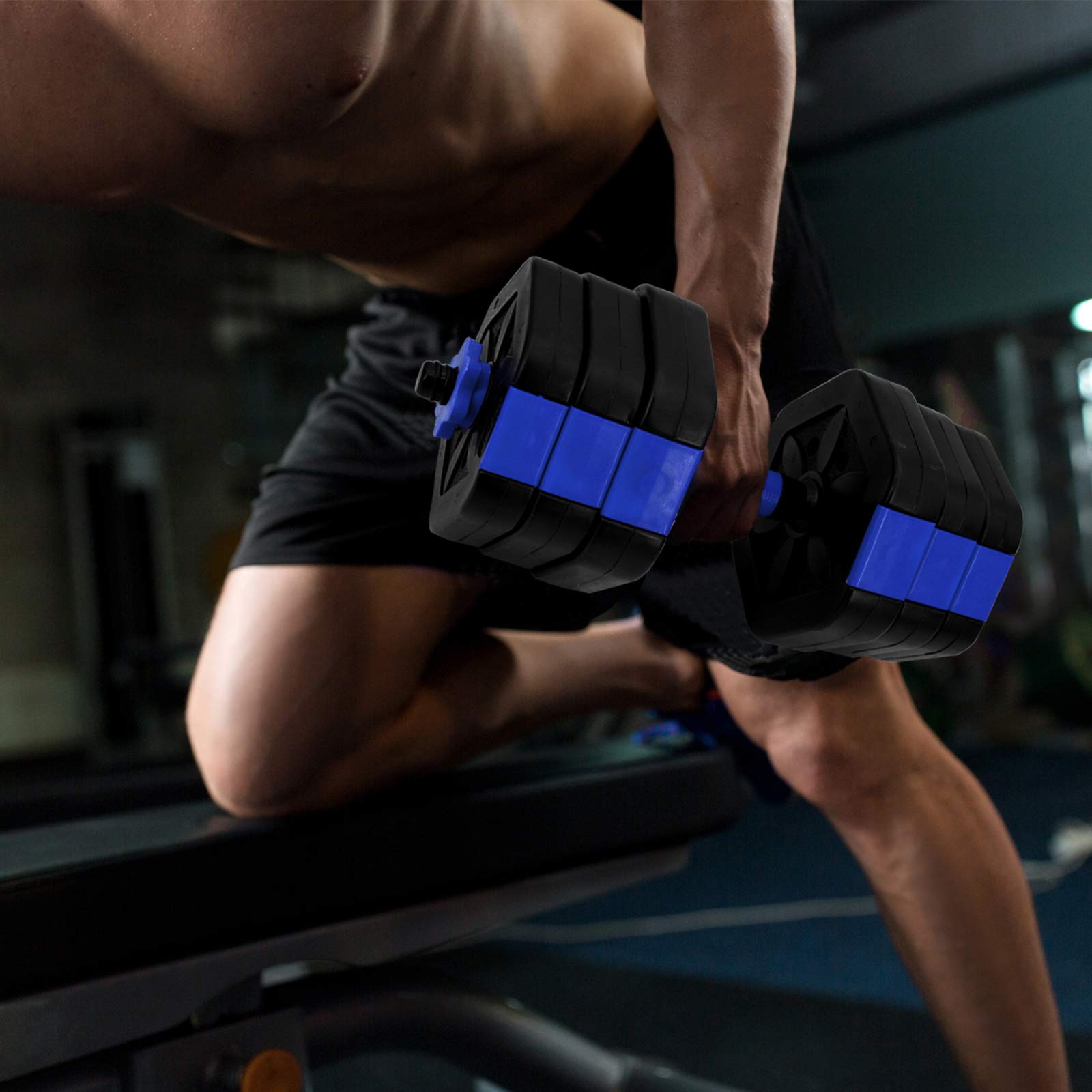 VIVITORY Weights Dumbbells Set, Adjustable Dumbbell Set with Connector ...