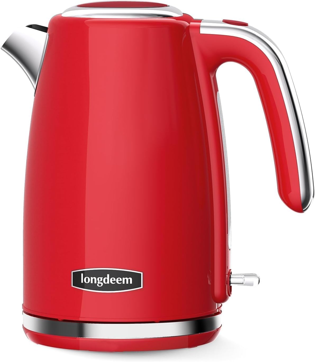 Amazon.com: Retro Style 1.7L Stainless Steel Electric Kettle, 1500W ...