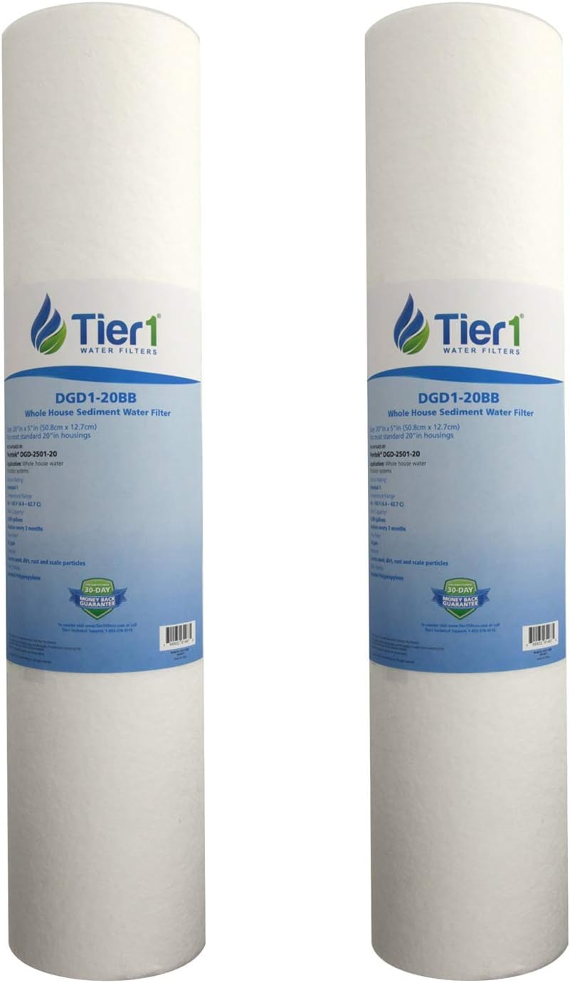 Amazon.com: CFS – 4 Pack Deluxe Sediment Water Filter Cartridge ...