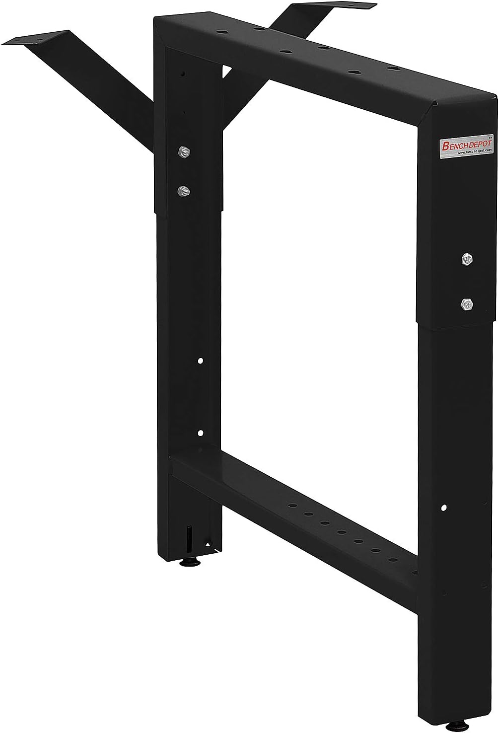 Amazon.com: Workbench Table Frame Leg - Center Leg - 20" Depth - Black ...
